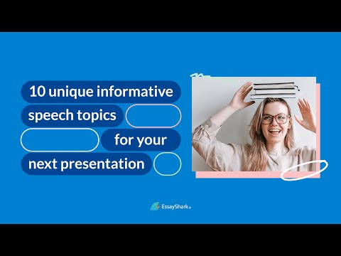 10 Unique Informative Speech Topics for Your Next Presentation