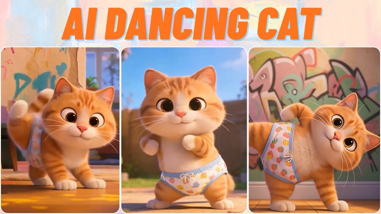 How to Make AI Dancing Cat Video | AVCLabs Online AI Generation Tool