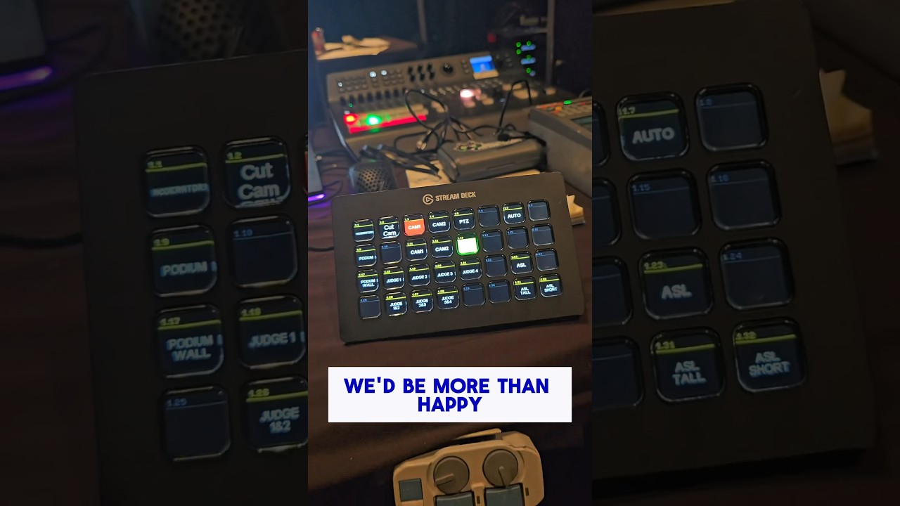 A #Streamdeck did ALL of THAT?! 😱 Learn how you can too THIS SUNDAY! 🌐www.aveducate.com/classes🔥