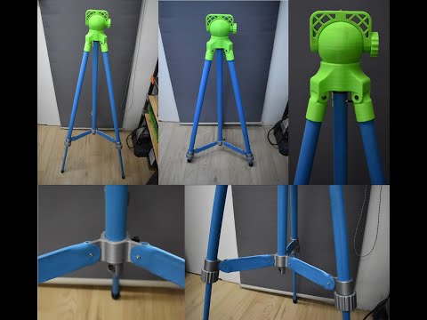 STL file Professional Camera Tripod・3D printing template to download・Cults