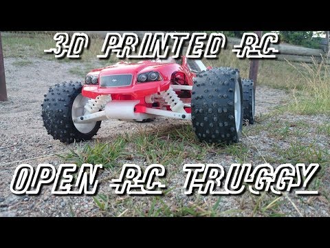 OpenRC 1:10 4WD Truggy Concept RC Car by barspin - Thingiverse