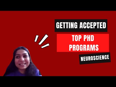 How To Get Into Neuroscience PhD