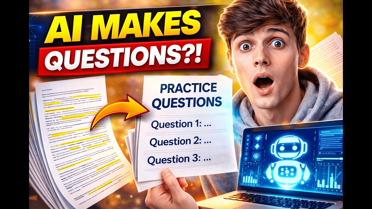 How to Generate Practice Questions From Any Chapter Using AI