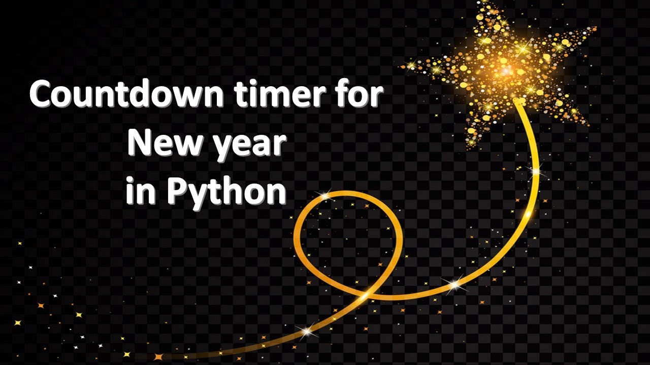 How to make New year Countdown in Python