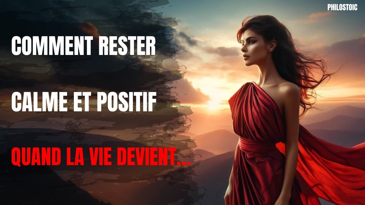 Comment rester calme et positif losque la vie devient Chaotique | Stoïcisme