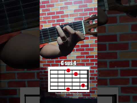 chord G sus 4 | Gsus4