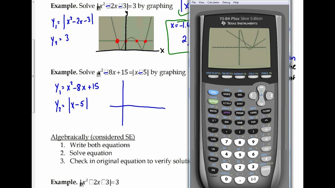 Day 4 7 3 Solving Absolute Value Equations Part 2
