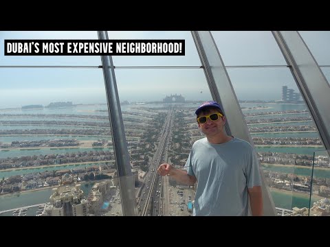 Dubai's Palm Jumeirah + Marina! Also the best hummus of our lives