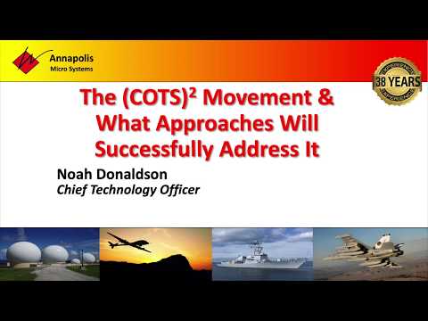 The (COTS)2 Movement and What Approaches Will Successfully Address It
