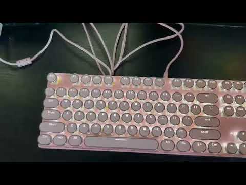 MageGee TypeWriter Gaming Keyboard Features & Review