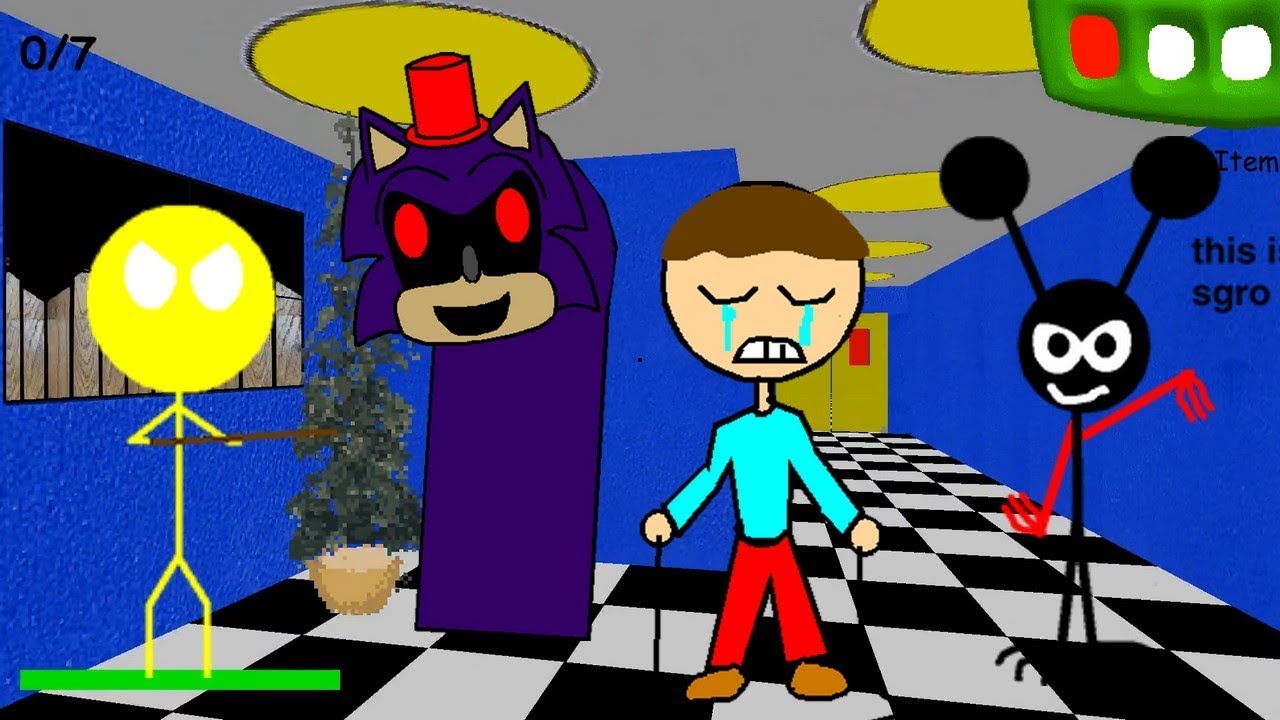 Paulor94 basic 2 The deviantart journey (Baldi's Basics Mod)