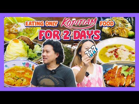 Eating only New Kopitiam food for 48 hours! | Food Finders Singapore S5E8