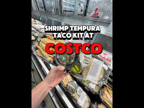 Costco Food Finds: Tempura Shrimp Taco Kit! #costcofinds #costco #tacos #foodie