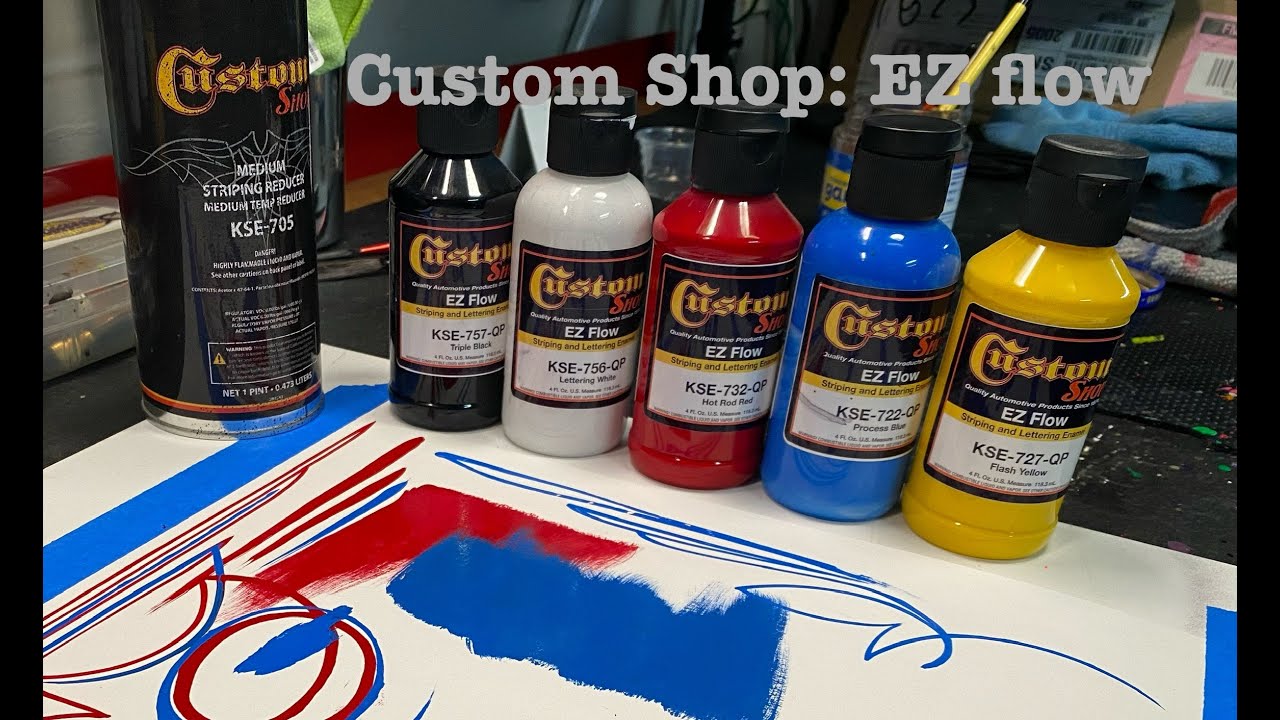 It's easy to get but is Ez Flow pinstriping paint worth it?