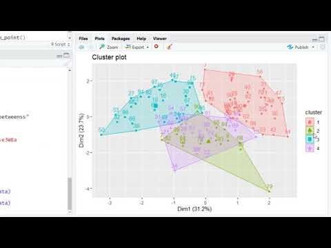 How to perform clustering in R with the k-means algorithm - R for Data Science