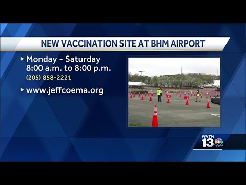 Birmingham Shuttlesworth International Airport teaming with Jefferson County Department of Health...