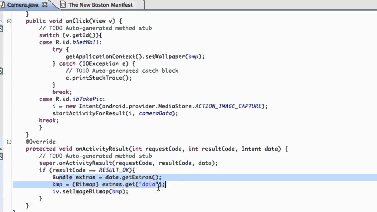Android Development - 42 - Using BitmapFactory and InputStream to set Bitmap.mp4