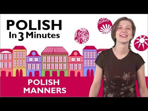 Learn Polish - Polish in 3 Minutes - Thank You & You're Welcome in Polish