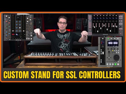 Mix Ends SSL UF8,UF1,UC1 desktop stand 2024 - Walnut | Reverb