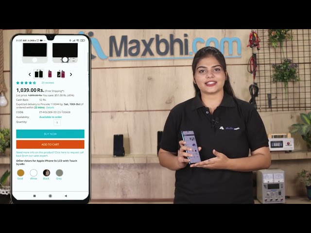 LCD with Touch Screen for Samsung Galaxy F42 5G - Blue by Maxbhi.com