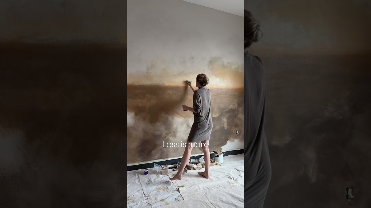 Large Mural - Calming Landscape Painting