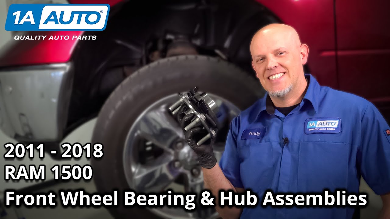 How to Replace Front Wheel Bearing & Hub Assemblies 2011-2018 Ram 1500