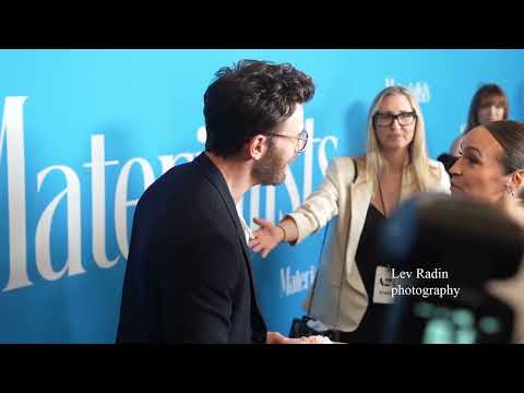 New York premiere of movie 'Materialists'