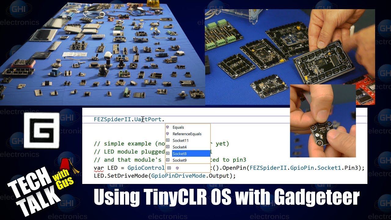 Using TinyCLR OS with Gadgeteer - Tech Talk 042 - Tech Talk - GHI Electronics' Forums