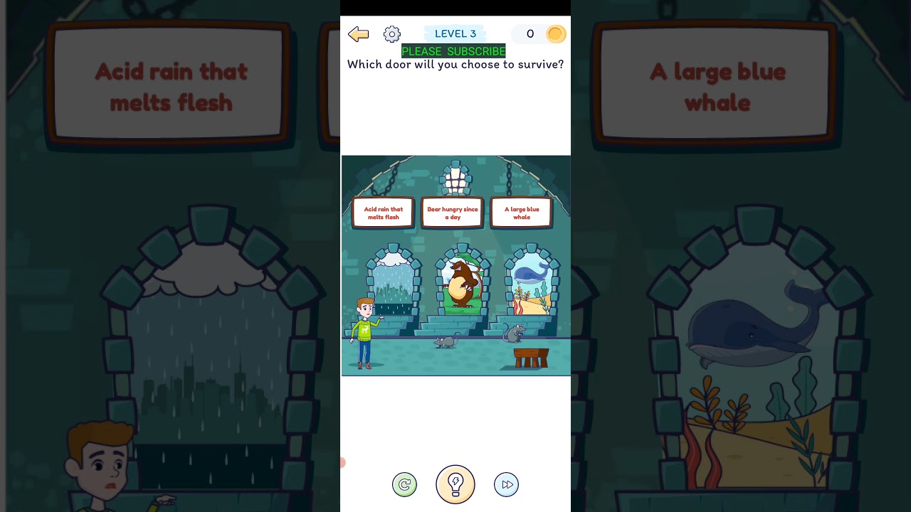 SMART BRAIN WHICH DOOR LEVEL 3 WALKTHROUGH WITH COMMENTARY