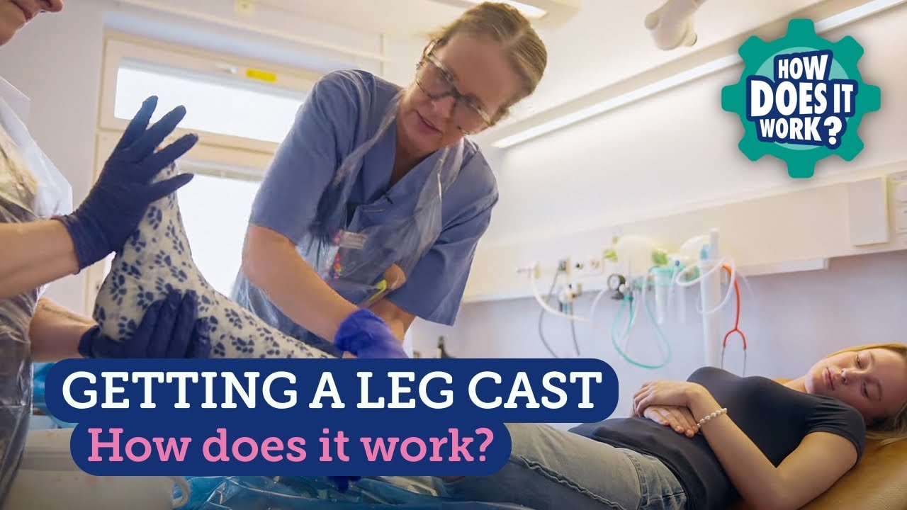 Getting a Leg Cast (Teenagers)