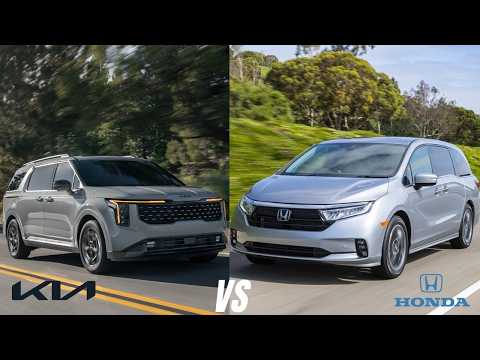 2025 Kia Carnival vs Honda Odyssey Which Minivan Wins?