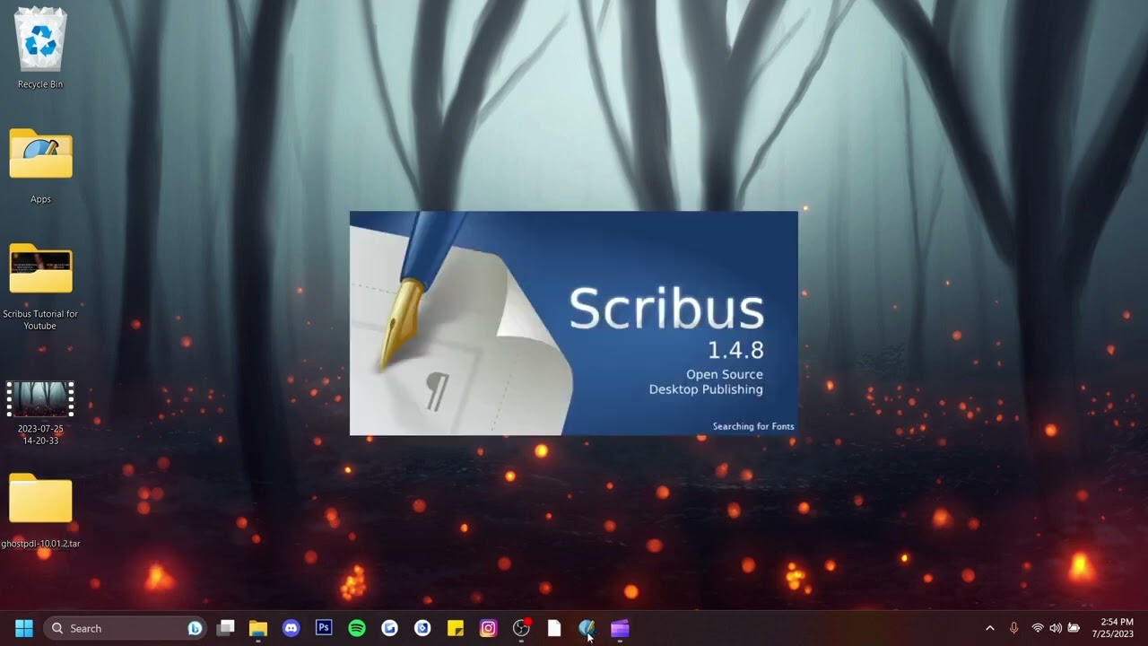 Scribus, GhostScript and Express Zip Tutorial