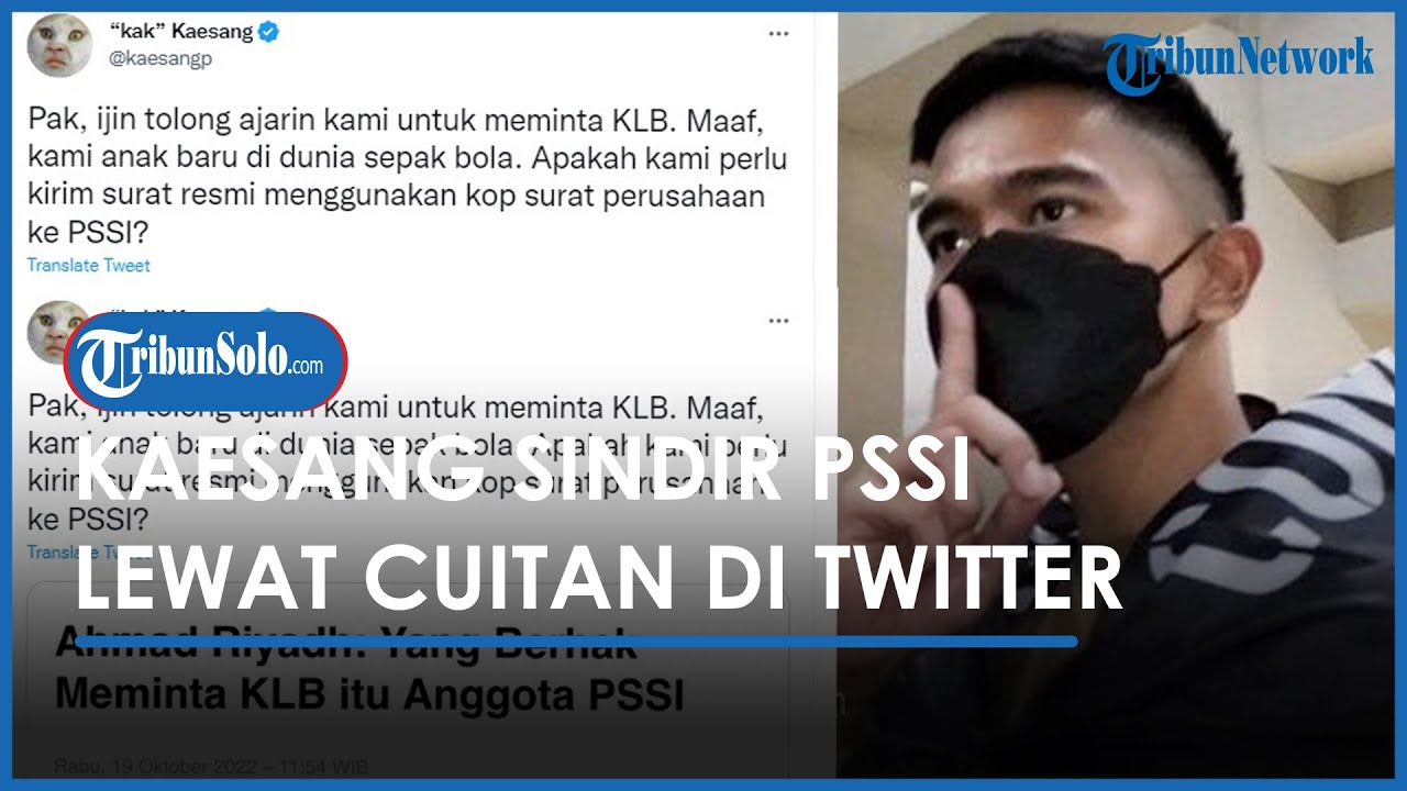 Berita Solo Hari Ini: PSSI Disentil Kaesang hingga Singgung KLB, Persis ... Berita Solo Hari Ini: PSSI Disentil Kaesang hingga Singgung KLB, Persis ...