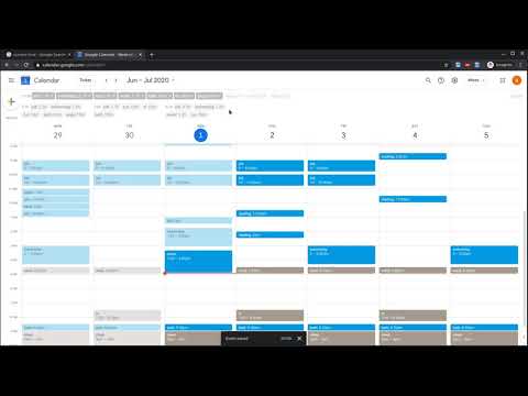 Get End of the Event Notifications in Google Calendar