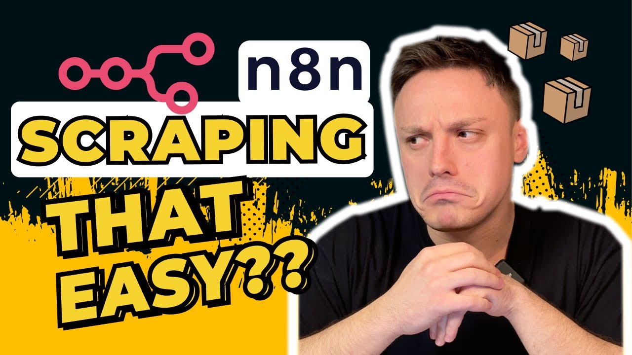 WEB SCRAPING in n8n - SETUP in 5 MINUTES ???