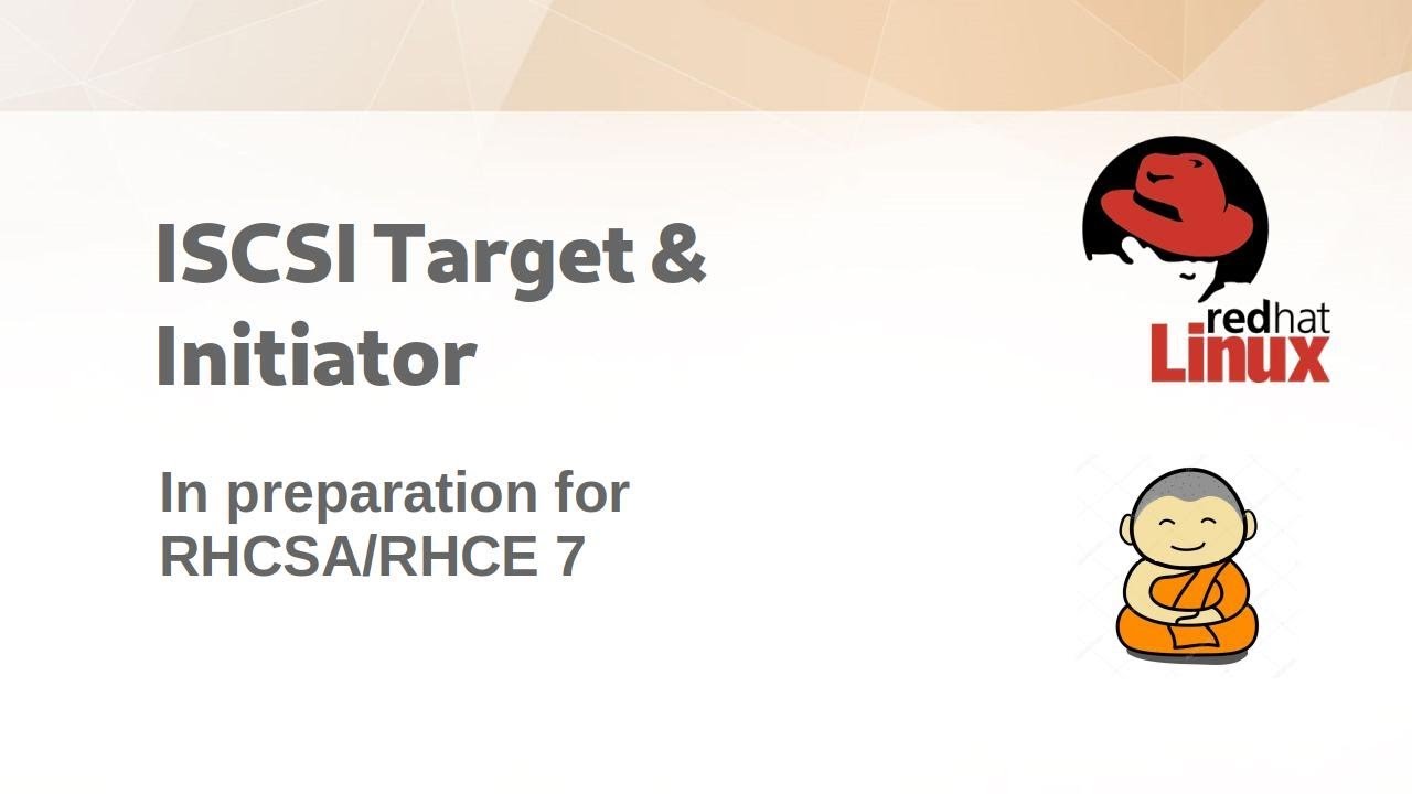 CentOS 7: Set up iSCSI Target & Initiator