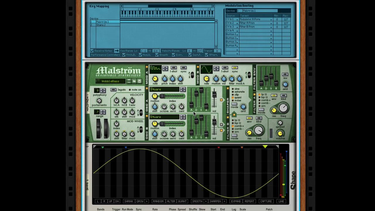 Shape Maximum Modulation