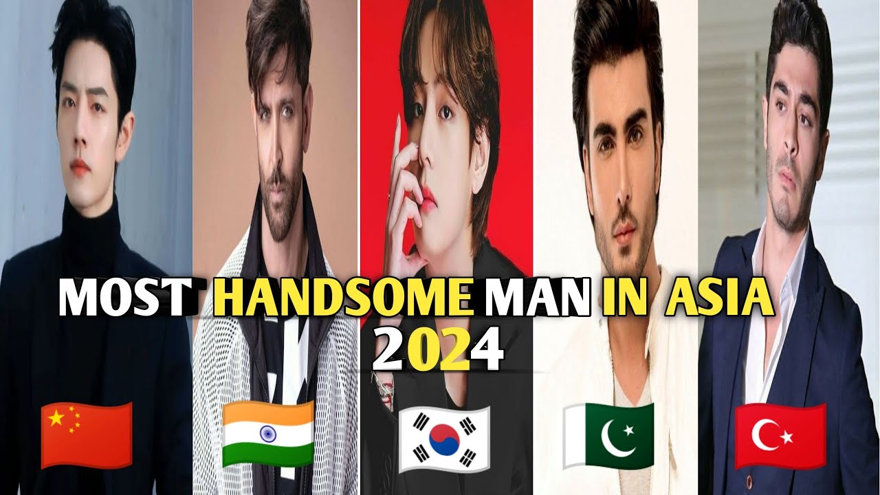 Top 10 Most Handsome Man In Asia 2024 ( most handsome asian man 2024 )