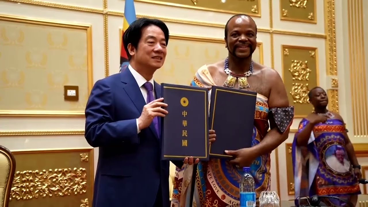 Taiwan president defiant on Eswatini trip