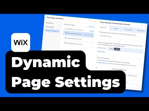 How to Make Dynamic Page SEO Settings in Wix? | Wix CMS Tutorials