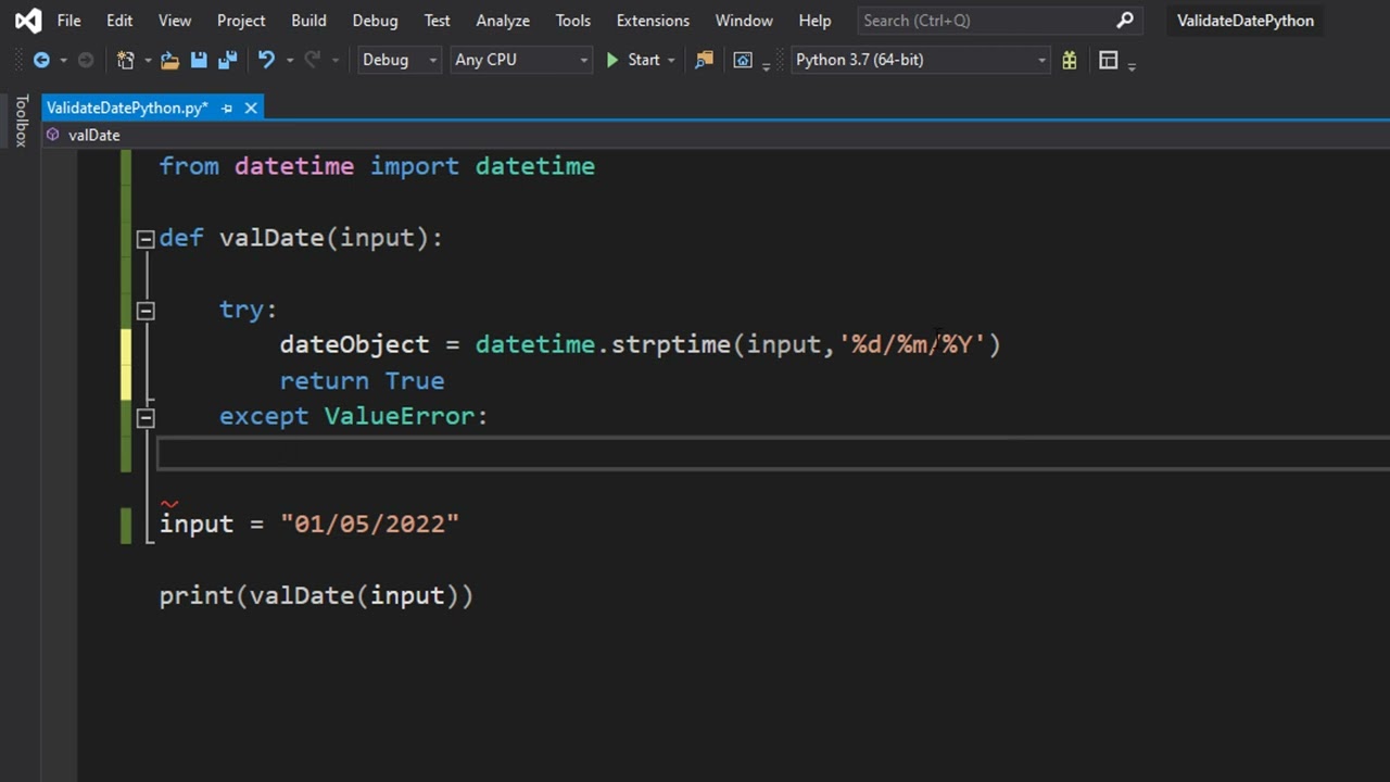 How to Validate a Date Using Python (Simple)