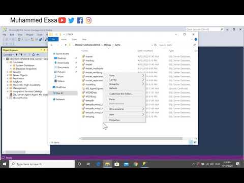 شرح 10 SQL Server Management Studio SSMS Settings Configuration معتمد ...