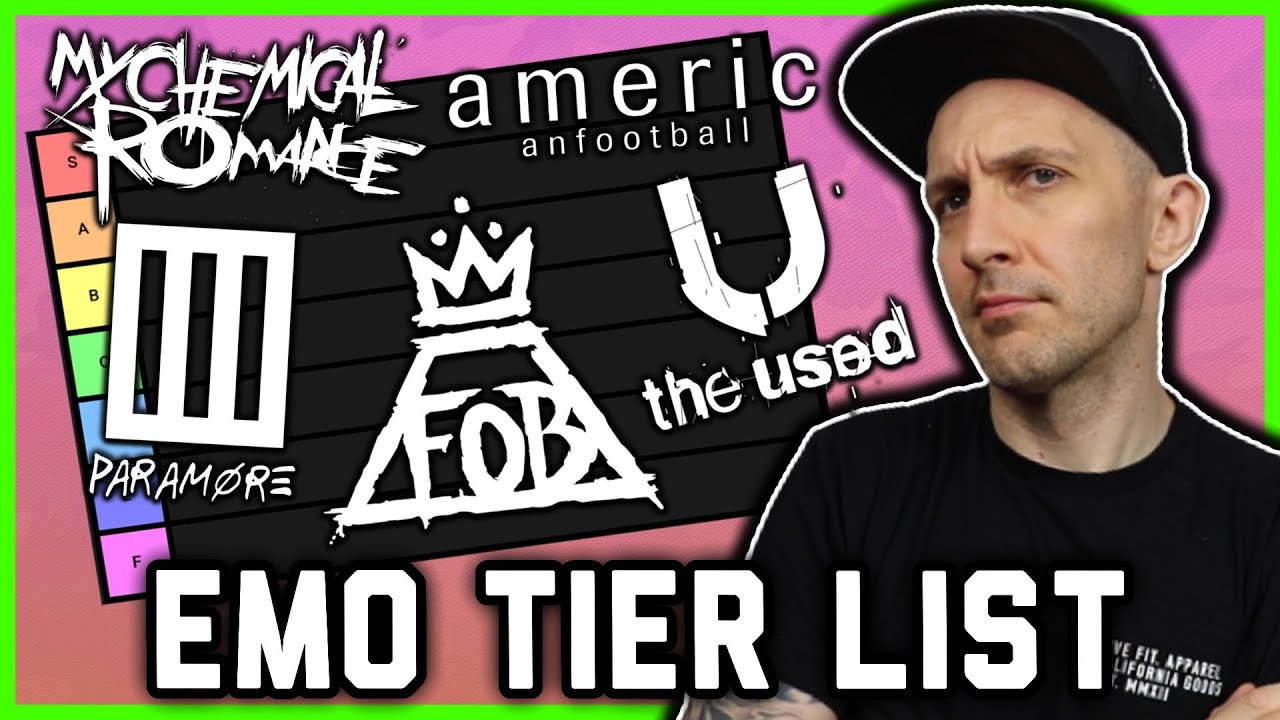 THE EMO BAND TIER LIST