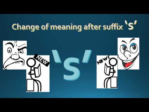 How 'S' changes the meaning of word|The magic of 'S'