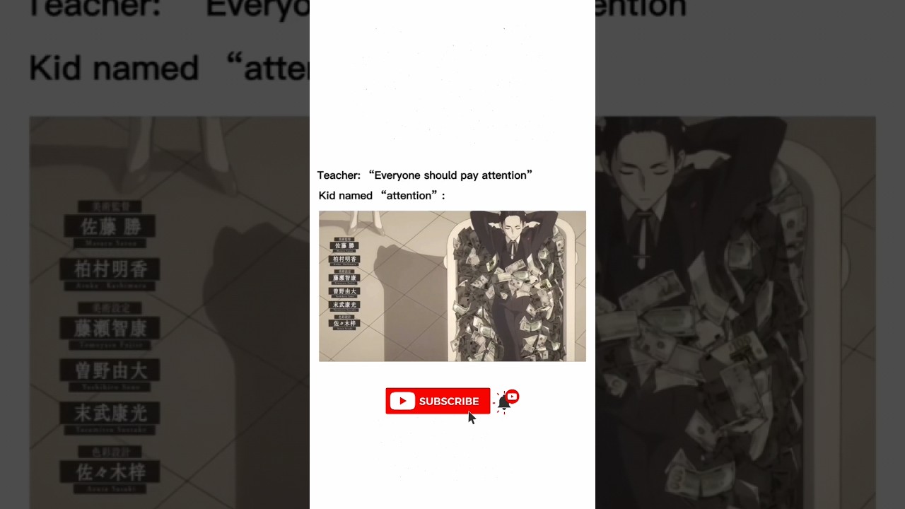Teacher: Everyone Should Pay Attention #shorts #anime #animeshorts #youtube #youtubeshorts