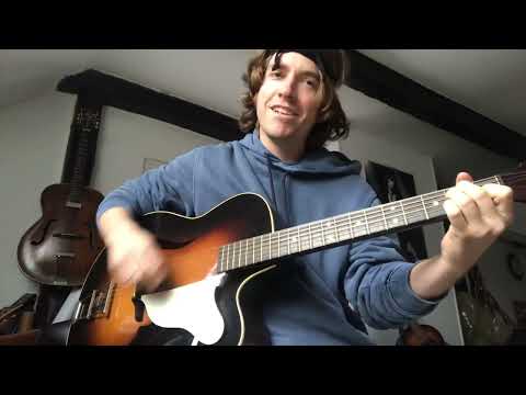 Hopf archtop jazz guitar 50s - German vintage | Reverb