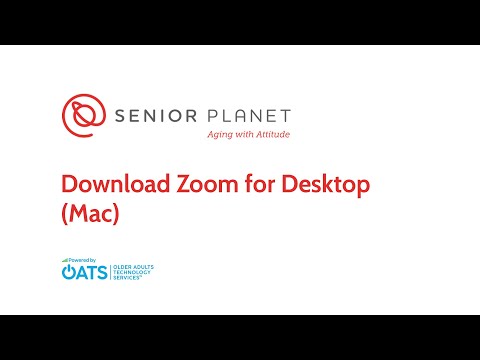 Download Zoom for Desktop (Mac)