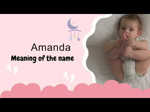 Amanda baby name meaning, Origin and Popularity