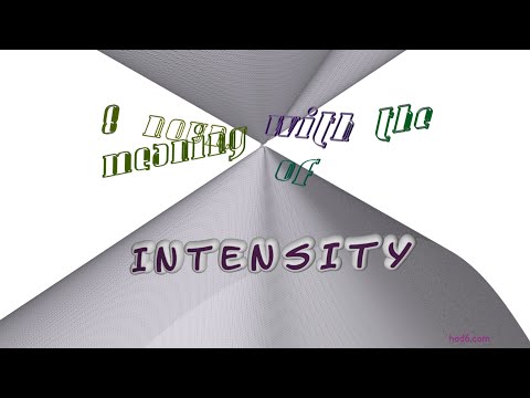 intensity - 10 nouns synonym of intensity (sentence examples)