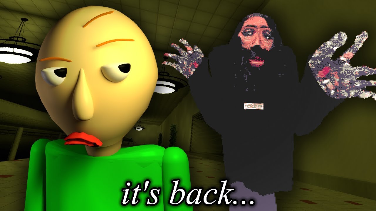 It's back... (The Rolling Giant v0.11 UPDATE) | Baldi's Basics Plus MOD